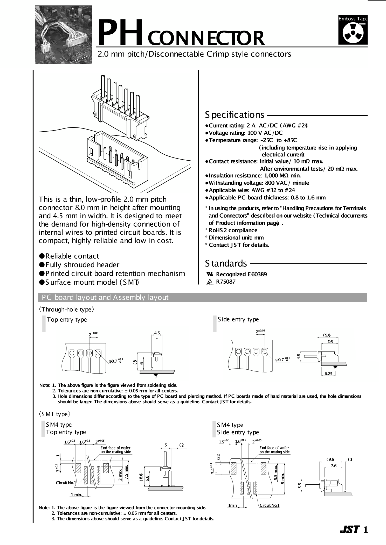 PHR-2_（JST）PHR-2中文资料_价格_PDF手册-立创电子商城