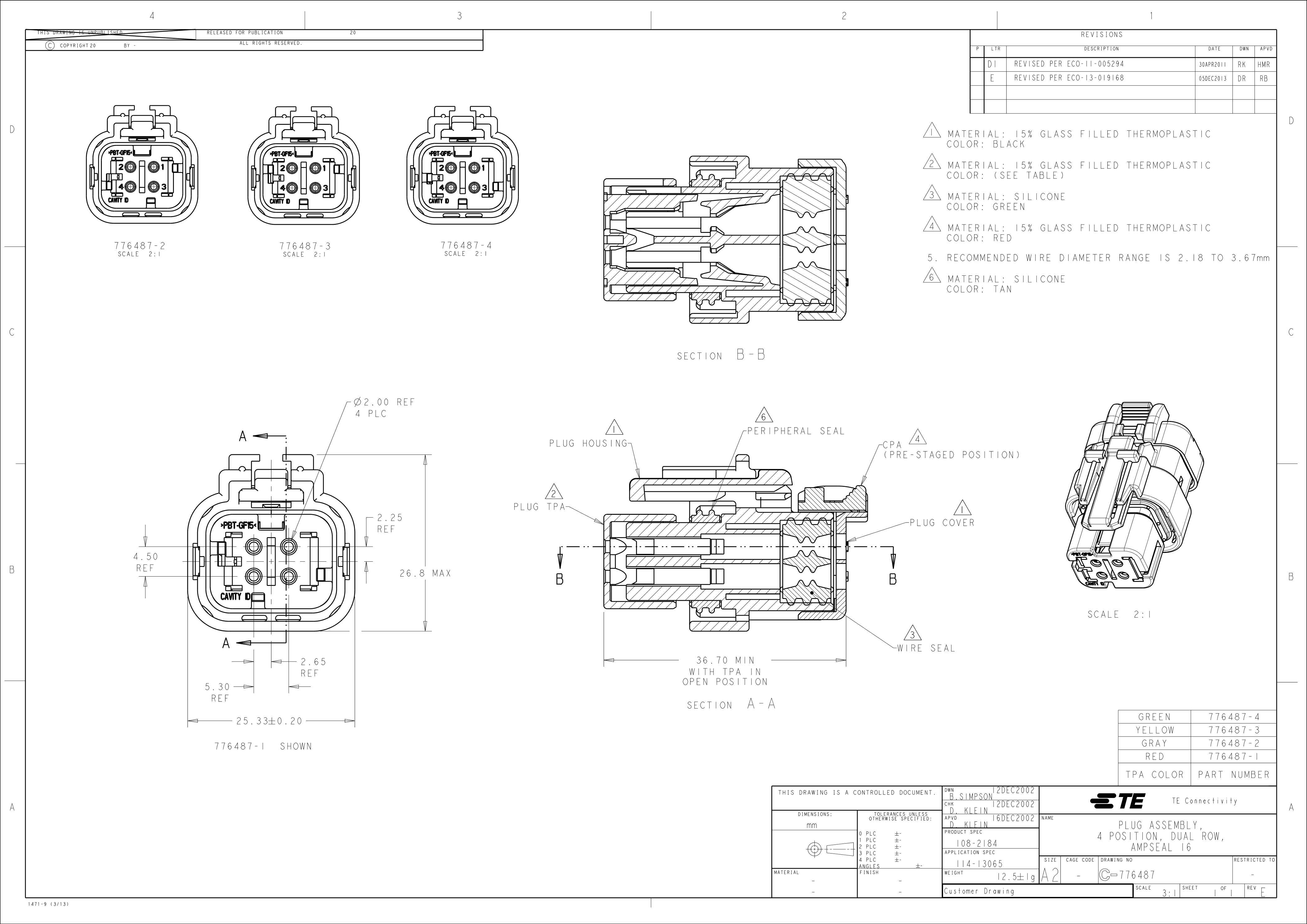 776487-1_（TE Connectivity(美国泰科)）776487-1中文资料_价格_PDF手册-立创电子商城