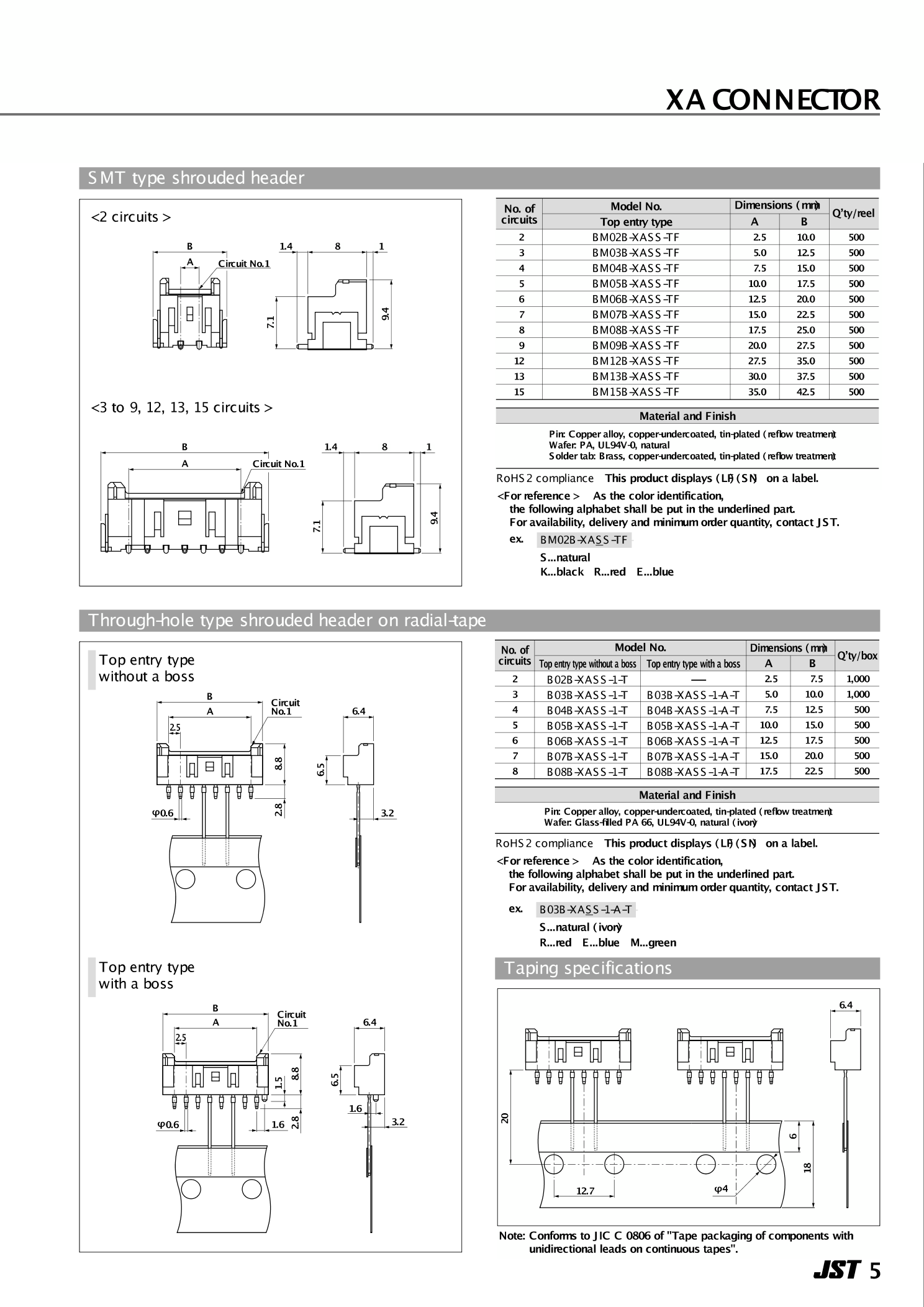 B02B-XASS-1-A-T(LF)(SN)_（JST）B02B-XASS-1-A-T(LF)(SN)中文资料_价格_PDF手册-立创电子商城
