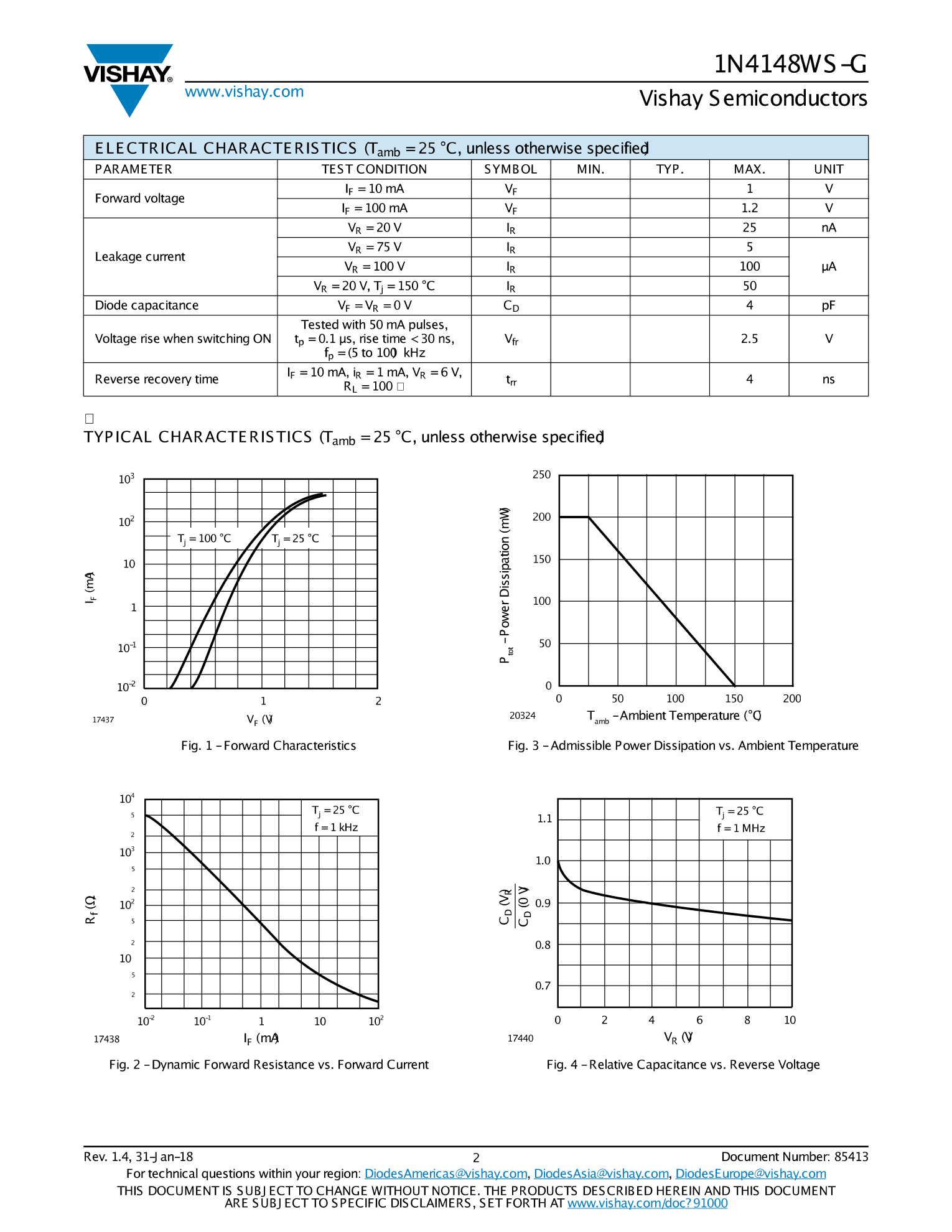 1N4148WS-HG3-08_（VISHAY(威世)）1N4148WS-HG3-08中文资料_价格_PDF手册-立创电子商城