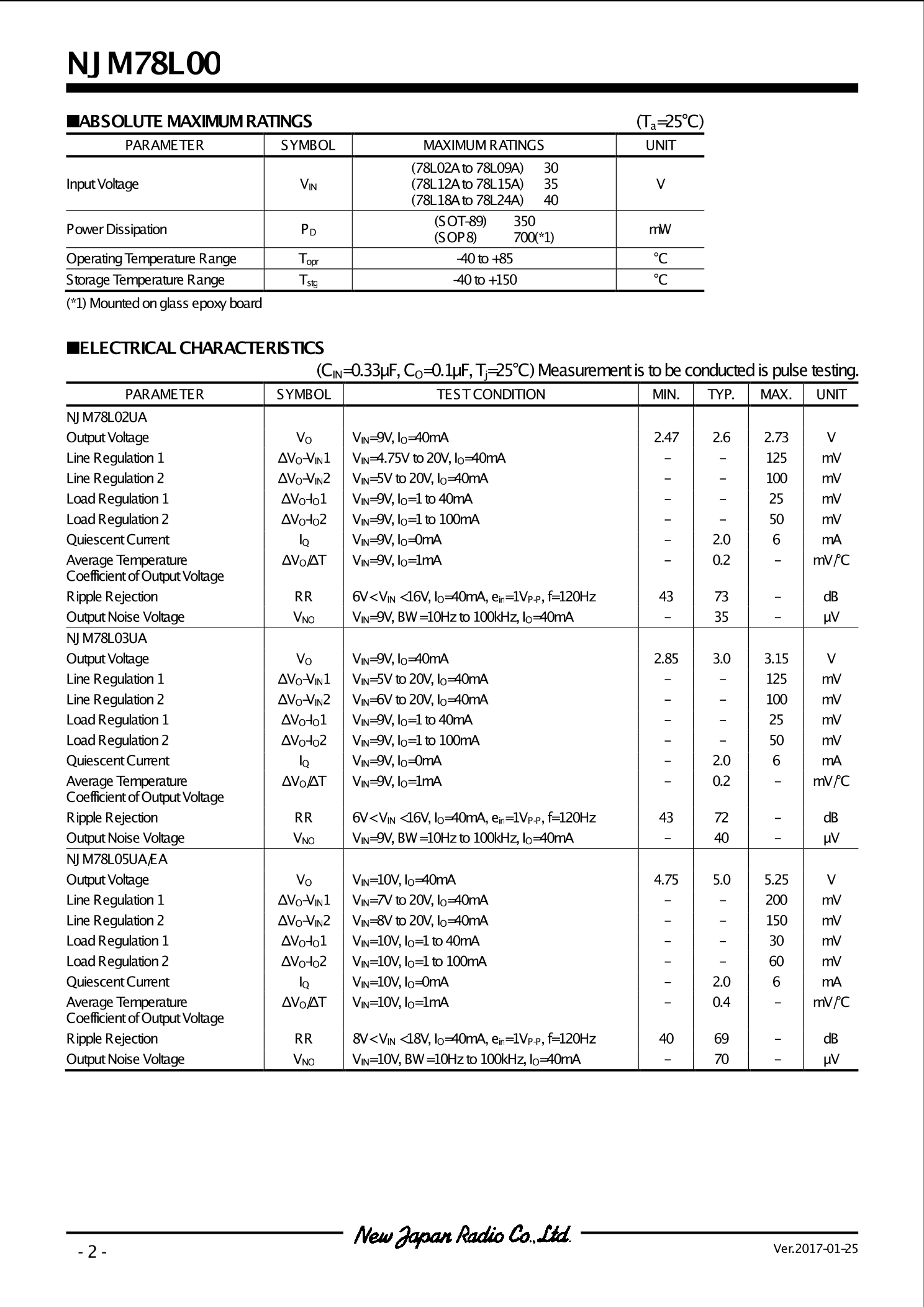 NJM78L09UA-TE1_（JRC）NJM78L09UA-TE1中文资料_价格_PDF手册-立创电子商城