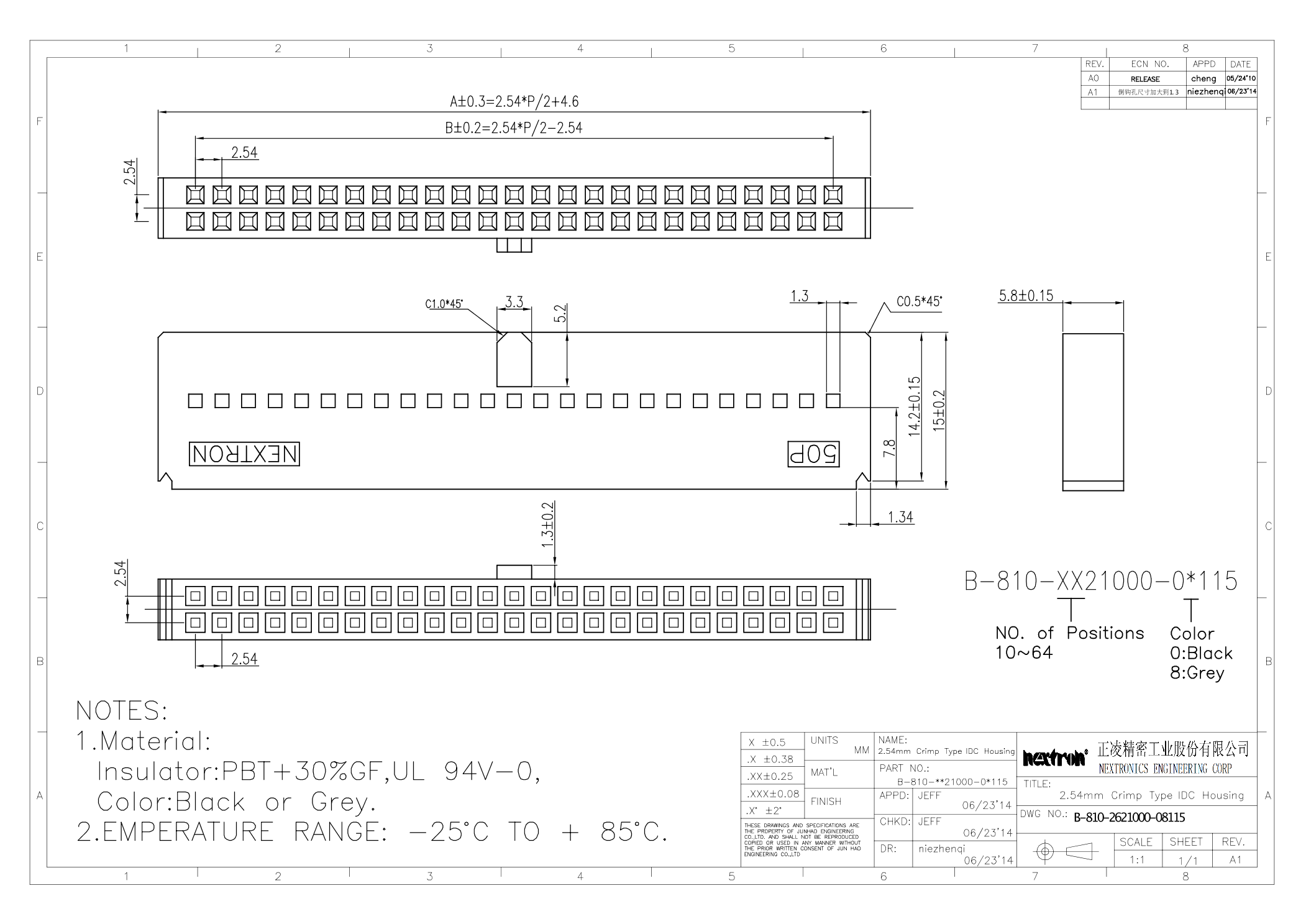 B-810-2621000-08115_（Nextron(正凌)）B-810-2621000-08115中文资料_价格_PDF手册-立创电子商城