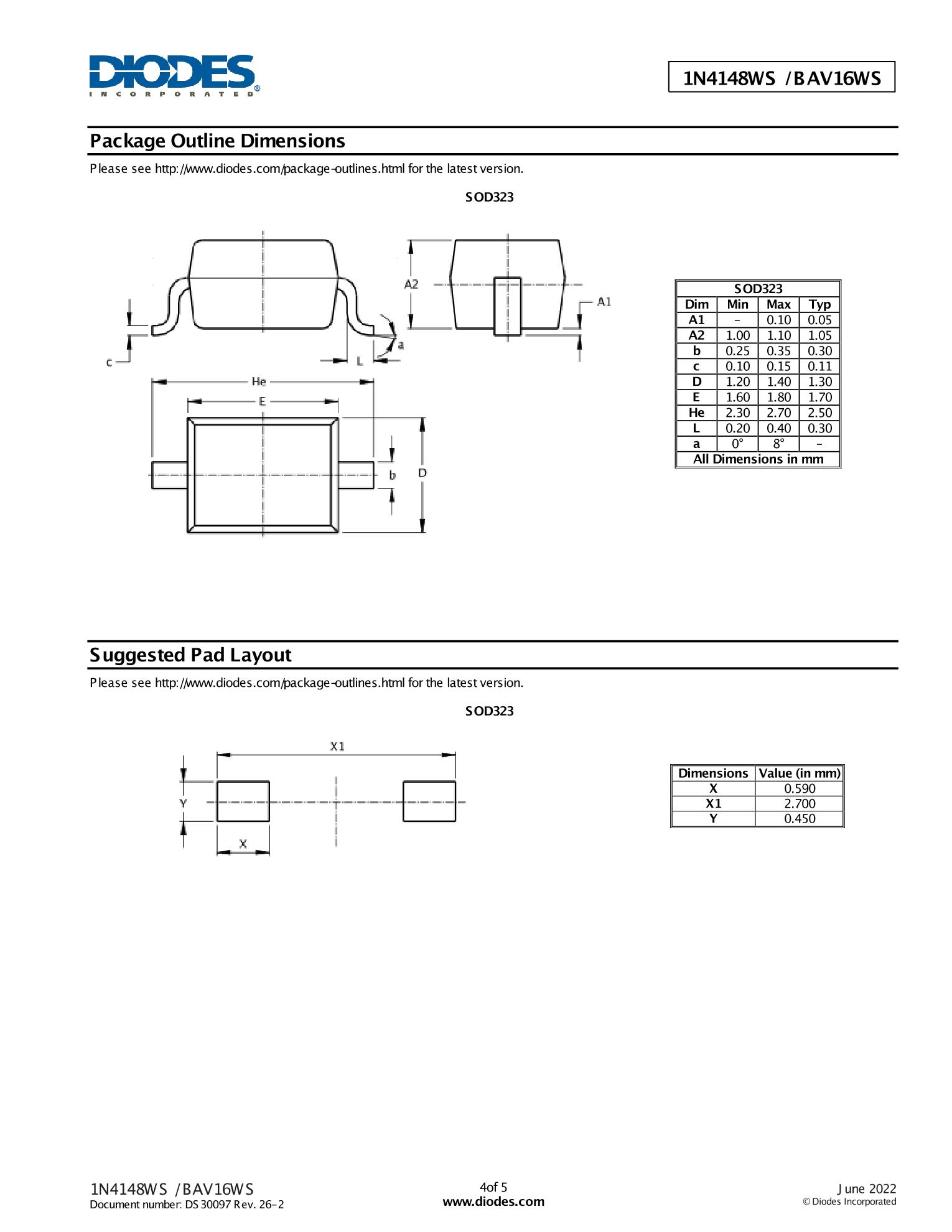 1N4148WS-7-F-89_（DIODES(美台)）1N4148WS-7-F-89中文资料_价格_PDF手册-立创电子商城
