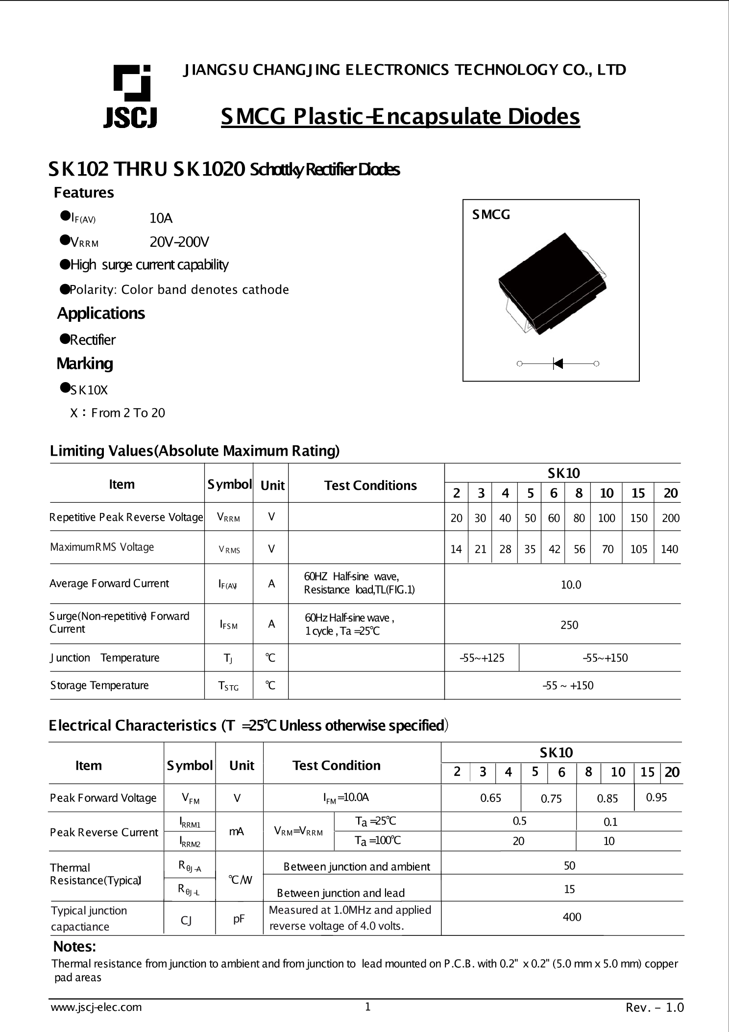 SK1010_（CJ(江苏长电/长晶)）SK1010中文资料_价格_PDF手册-立创电子商城