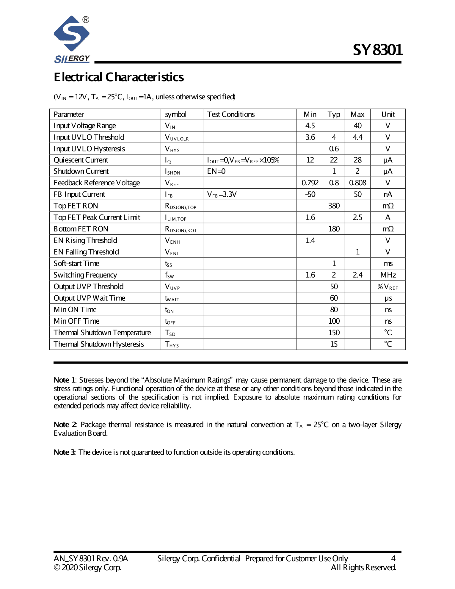SY8301ABC_（silergy(矽力杰)）SY8301ABC中文资料_价格_PDF手册-立创电子商城