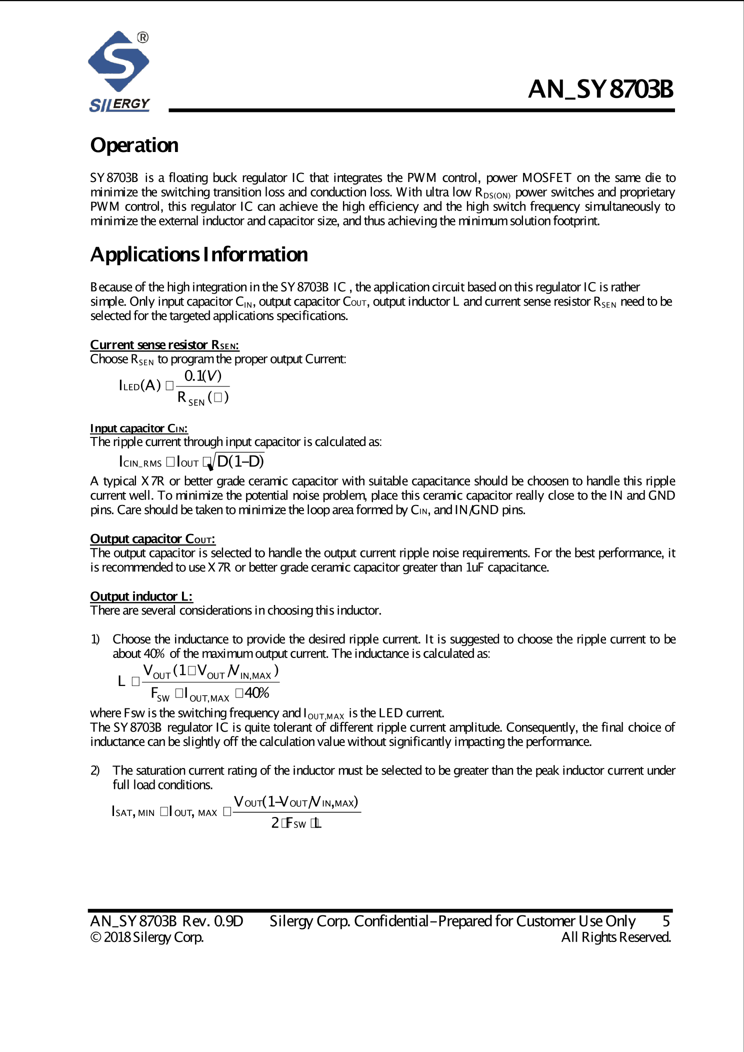 SY8703BABC_（silergy(矽力杰)）SY8703BABC中文资料_价格_PDF手册-立创电子商城