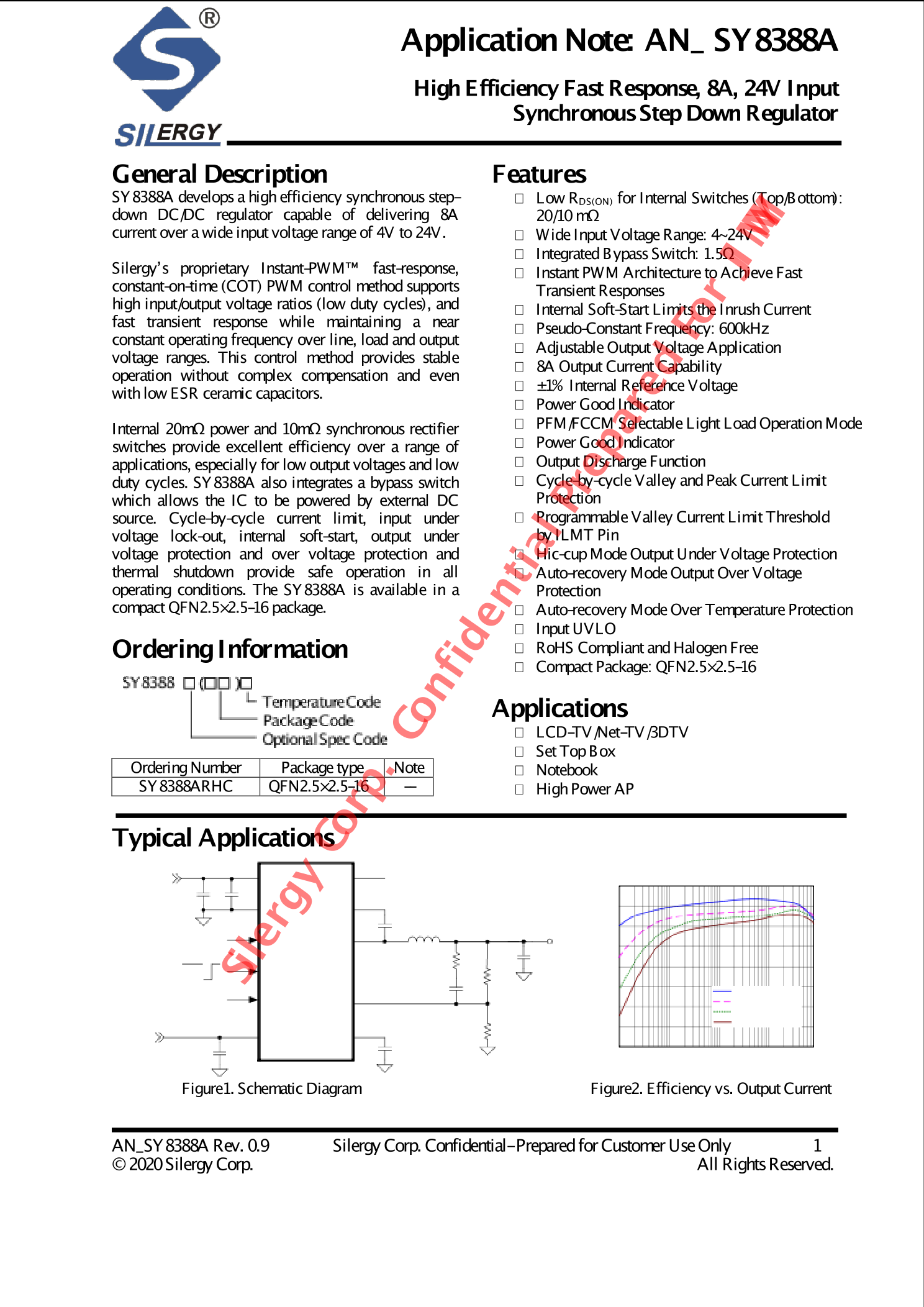 SY8388ARHC_（silergy(矽力杰)）SY8388ARHC中文资料_价格_PDF手册-立创电子商城