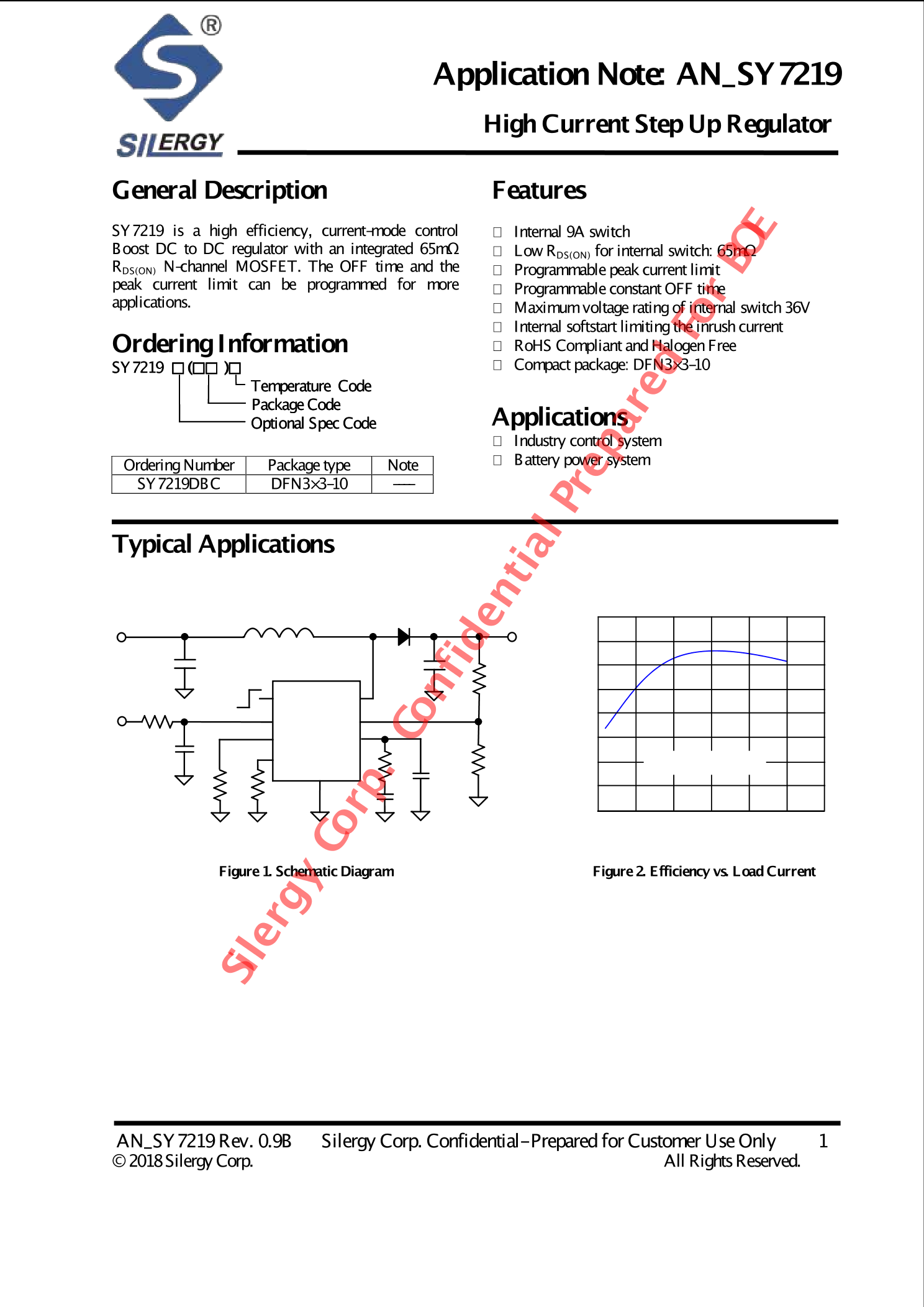 SY7219DBC_（silergy(矽力杰)）SY7219DBC中文资料_价格_PDF手册-立创电子商城