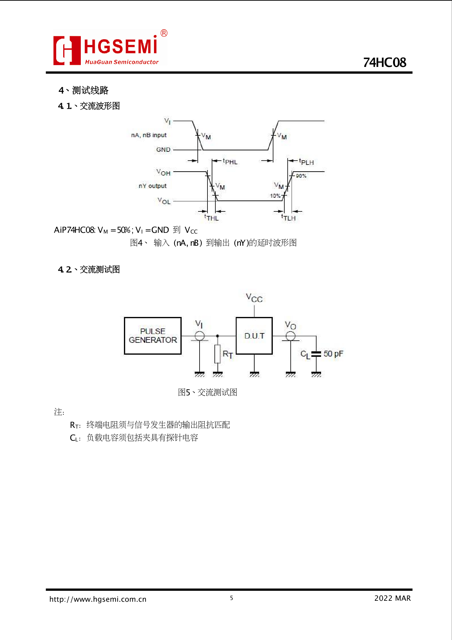 74HC08N_（HGSEMI(华冠)）74HC08N中文资料_价格_PDF手册-立创电子商城