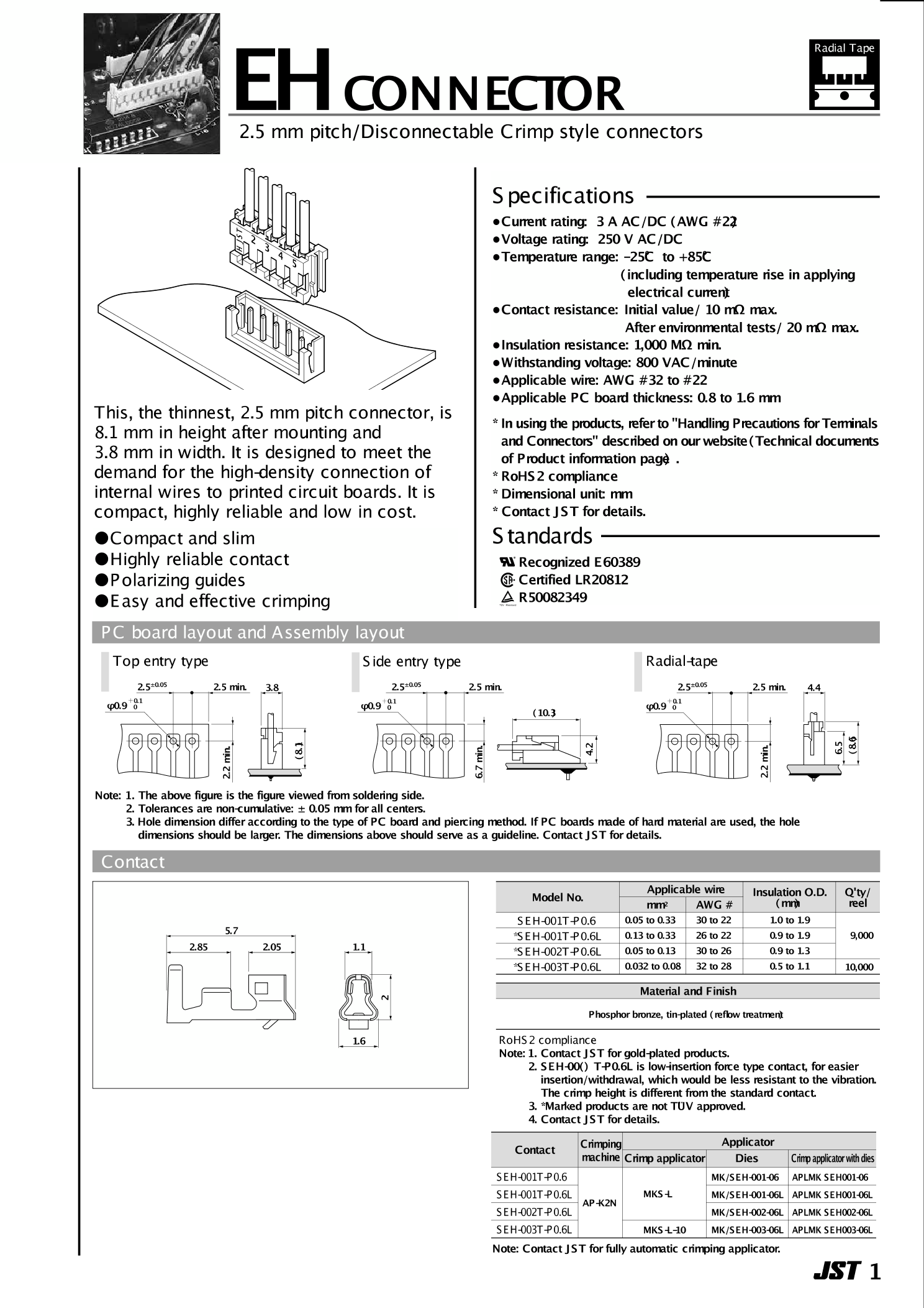 S9B-EH(LF)(SN)_（JST）S9B-EH(LF)(SN)中文资料_价格_PDF手册-立创电子商城