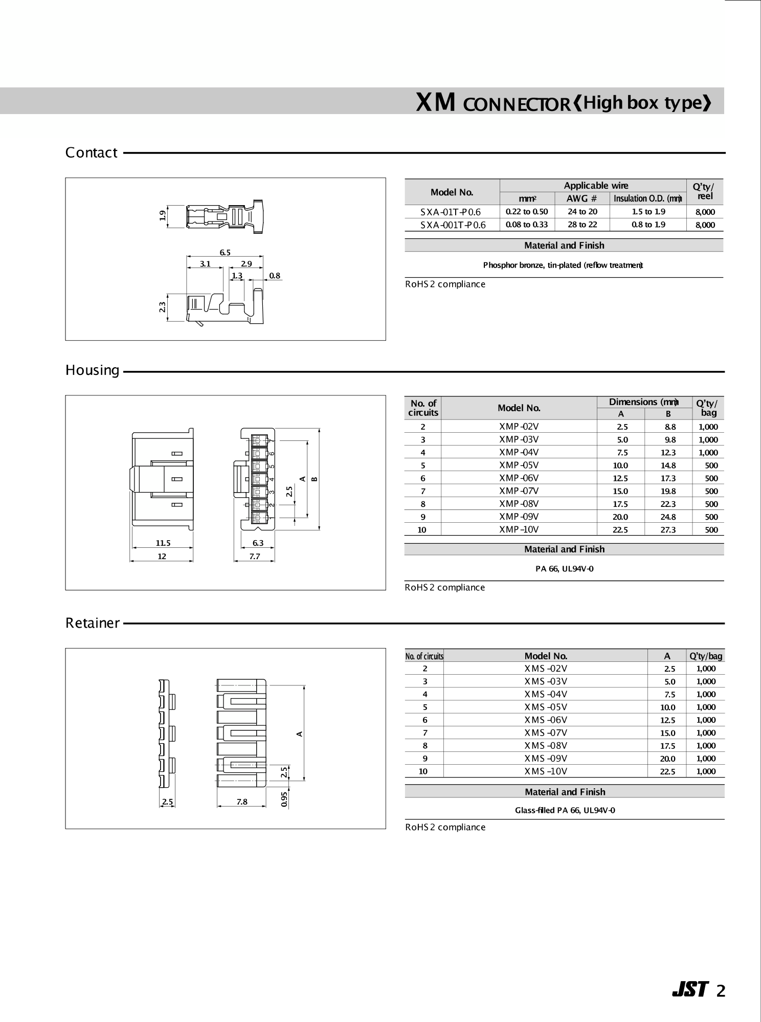 BH04B-XMSK(LF)(SN)_（JST）BH04B-XMSK(LF)(SN)中文资料_价格_PDF手册-立创电子商城
