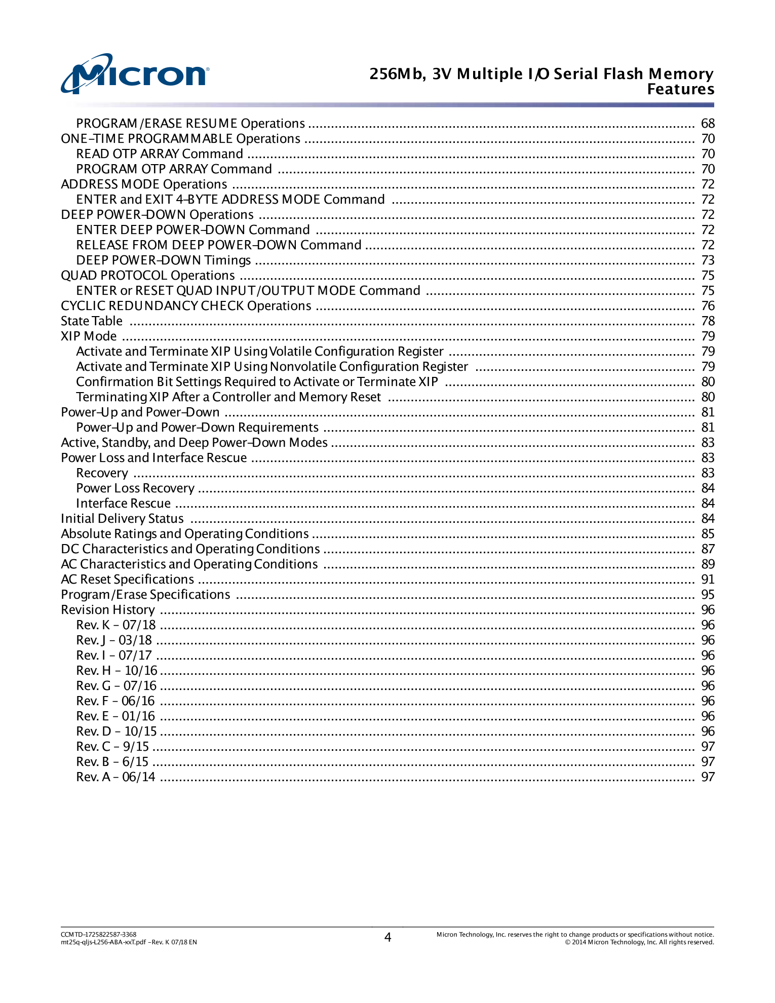 MT25QL256ABA8ESF-0SIT_（micron(镁光)）MT25QL256ABA8ESF-0SIT中文资料_价格_PDF手册-立创电子商城