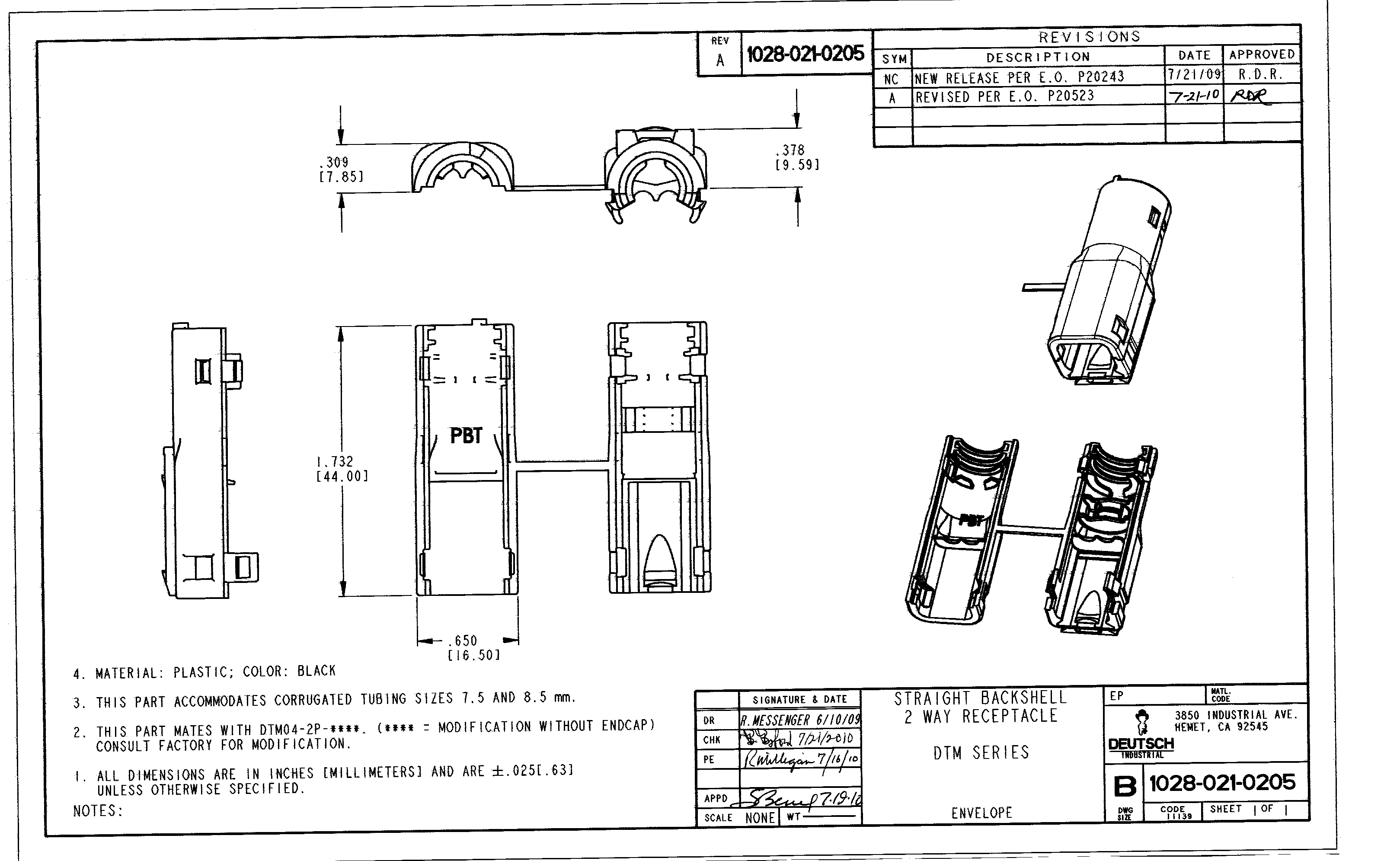 1028-021-0205_（TE Connectivity(美国泰科)）1028-021-0205中文资料_价格_PDF手册-立创电子商城