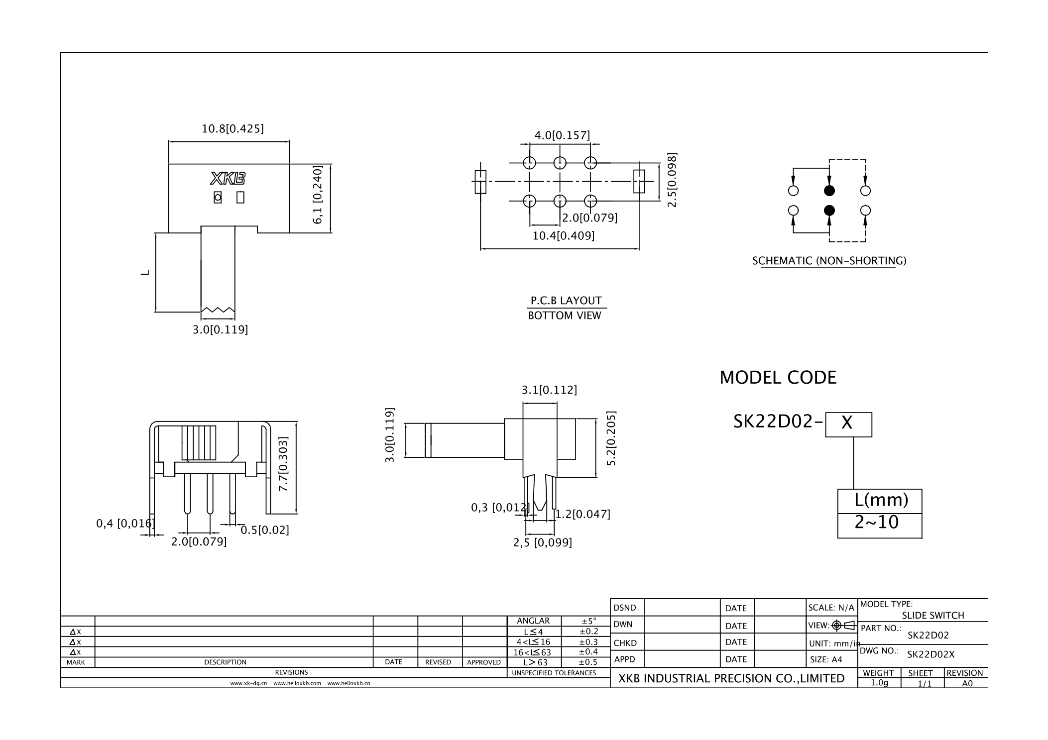 SK-22D02-L4_（XKB Connectivity(中国星坤)）SK-22D02-L4中文资料_价格_PDF手册-立创电子商城