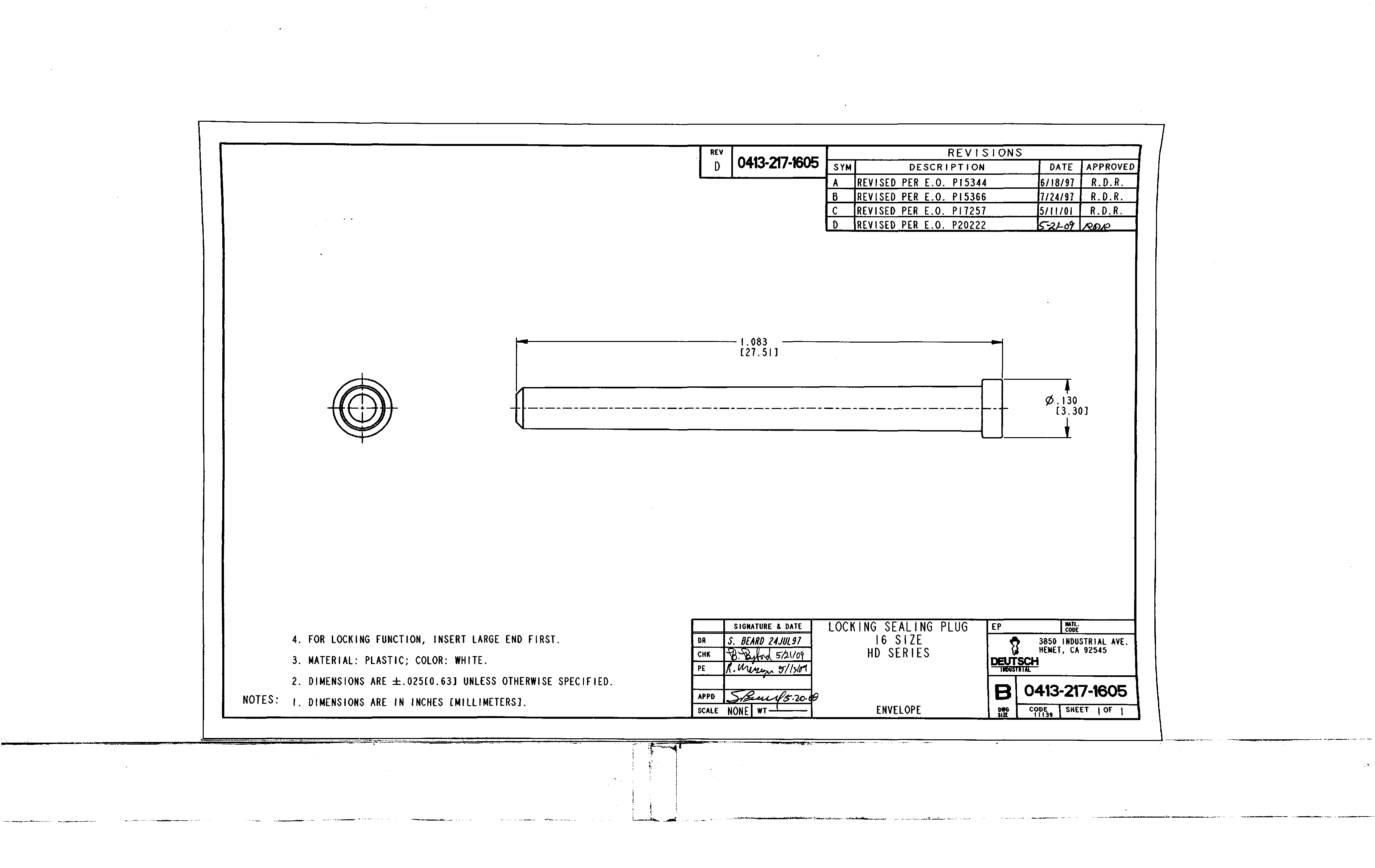 0413-217-1605_（TE Connectivity(美国泰科)）0413-217-1605中文资料_价格_PDF手册-立创电子商城