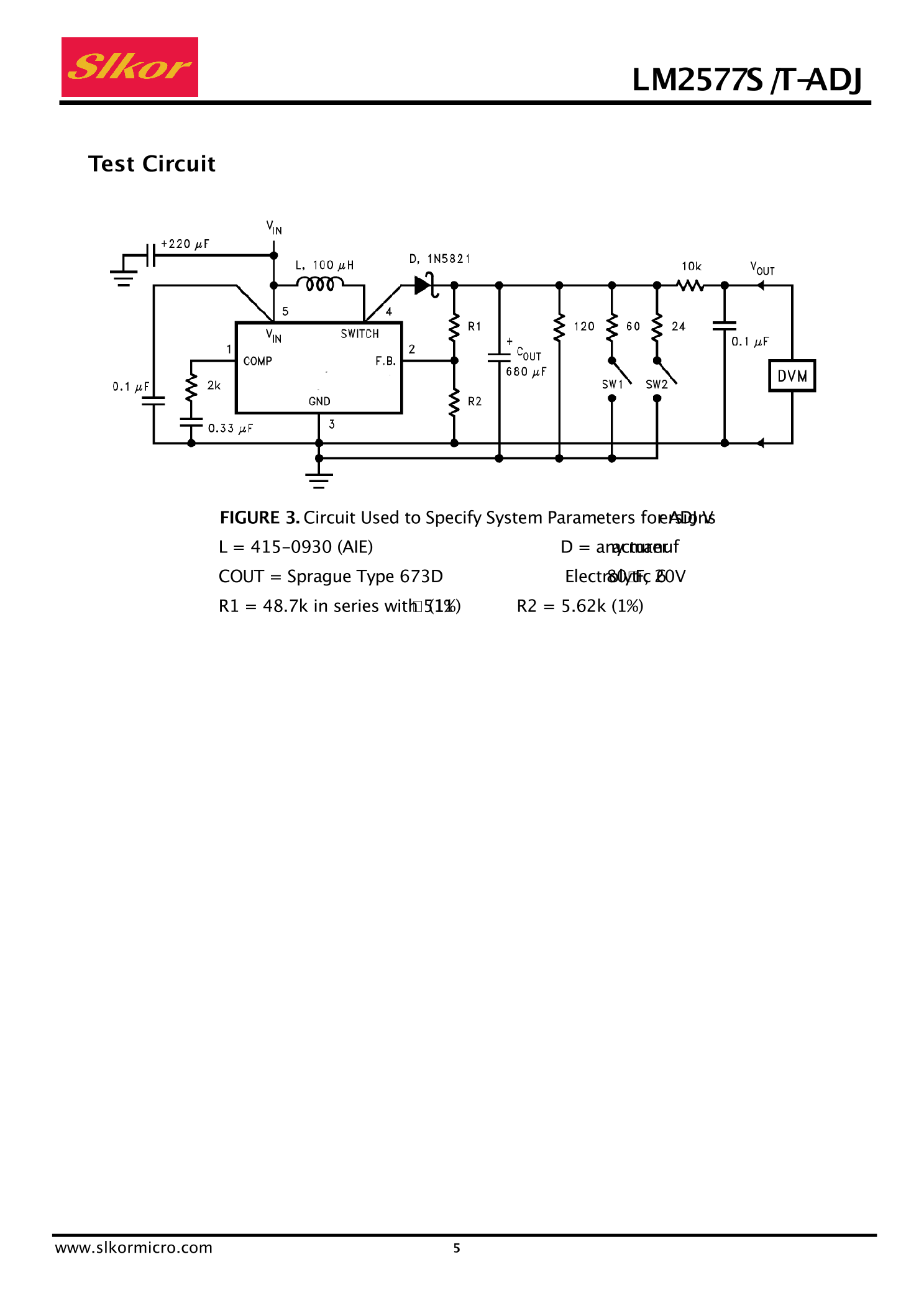 LM2577S-ADJ_（Slkor(萨科微)）LM2577S-ADJ中文资料_价格_PDF手册-立创电子商城