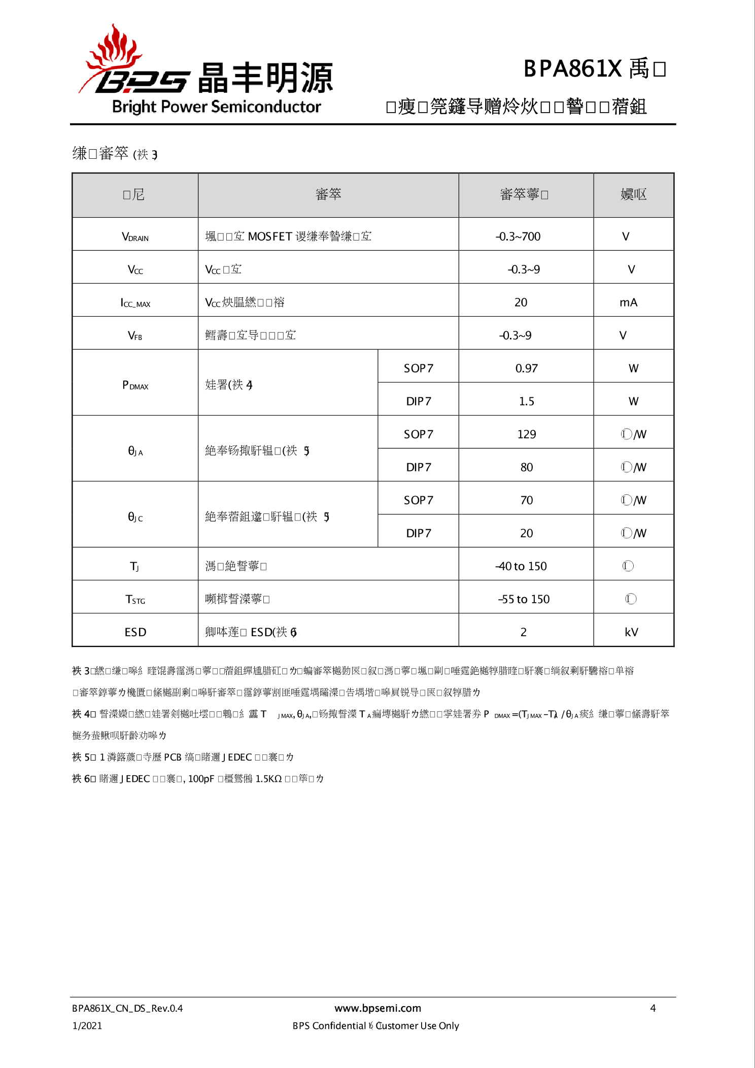BPA8618D_（BPS(上海晶丰明源)）BPA8618D中文资料_价格_PDF手册-立创电子商城