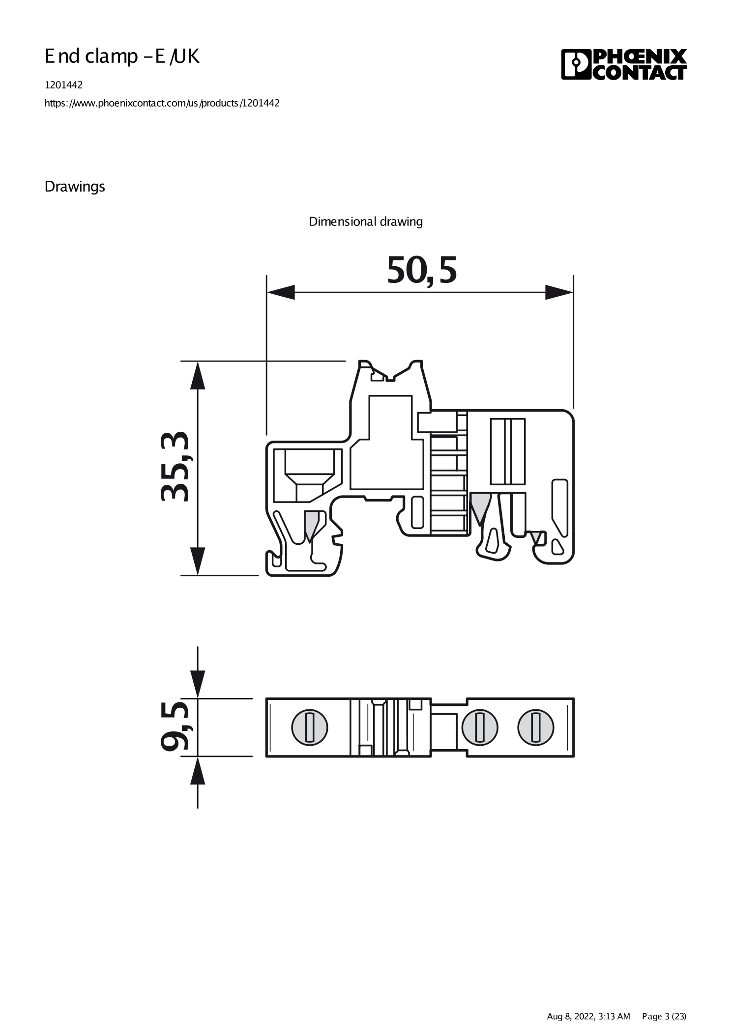 E/UK_（Phoenix Contact(菲尼克斯)）E/UK中文资料_价格_PDF手册-立创电子商城