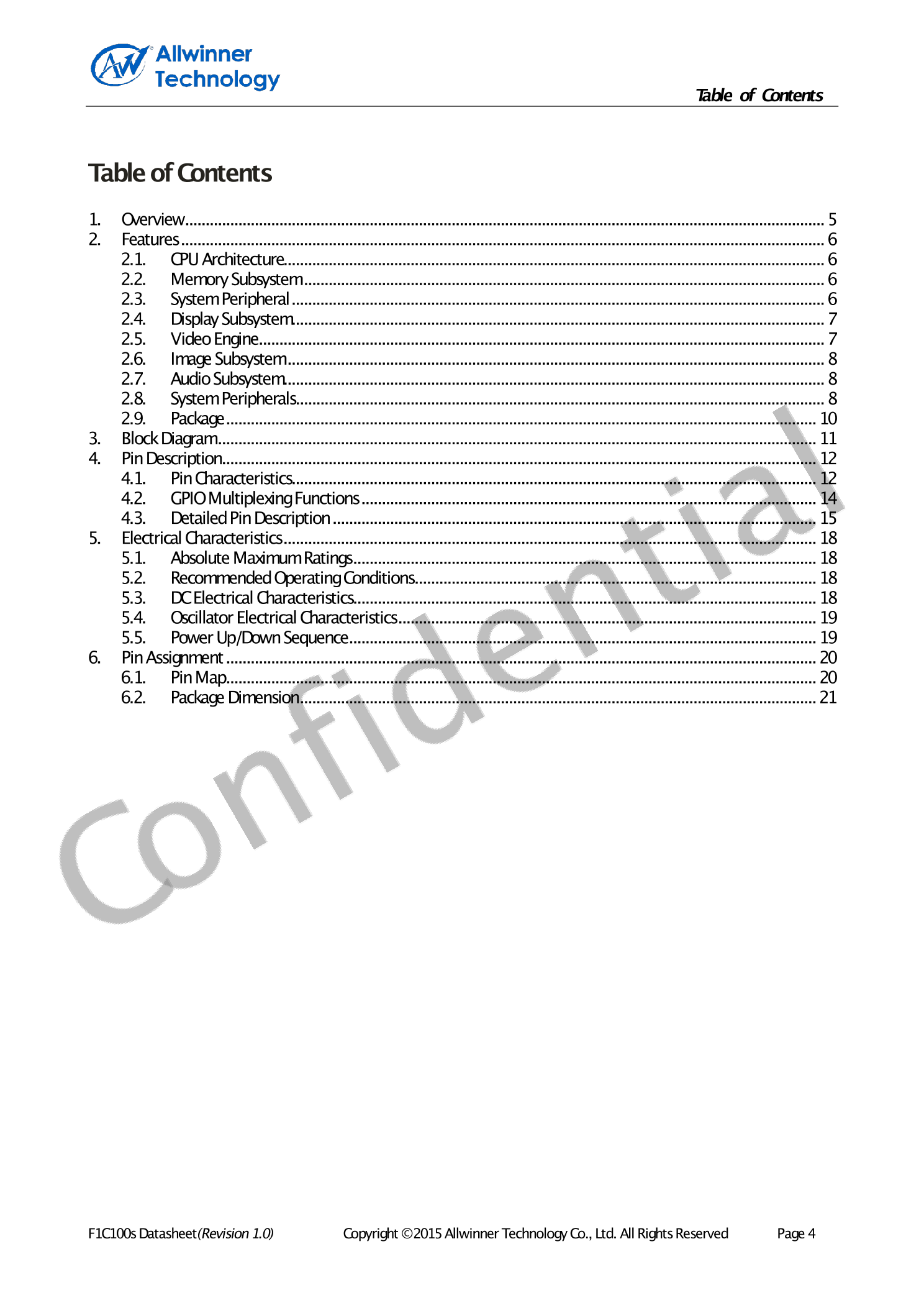 F1C100S_（Allwinner(全志)）F1C100S中文资料_价格_PDF手册-立创电子商城