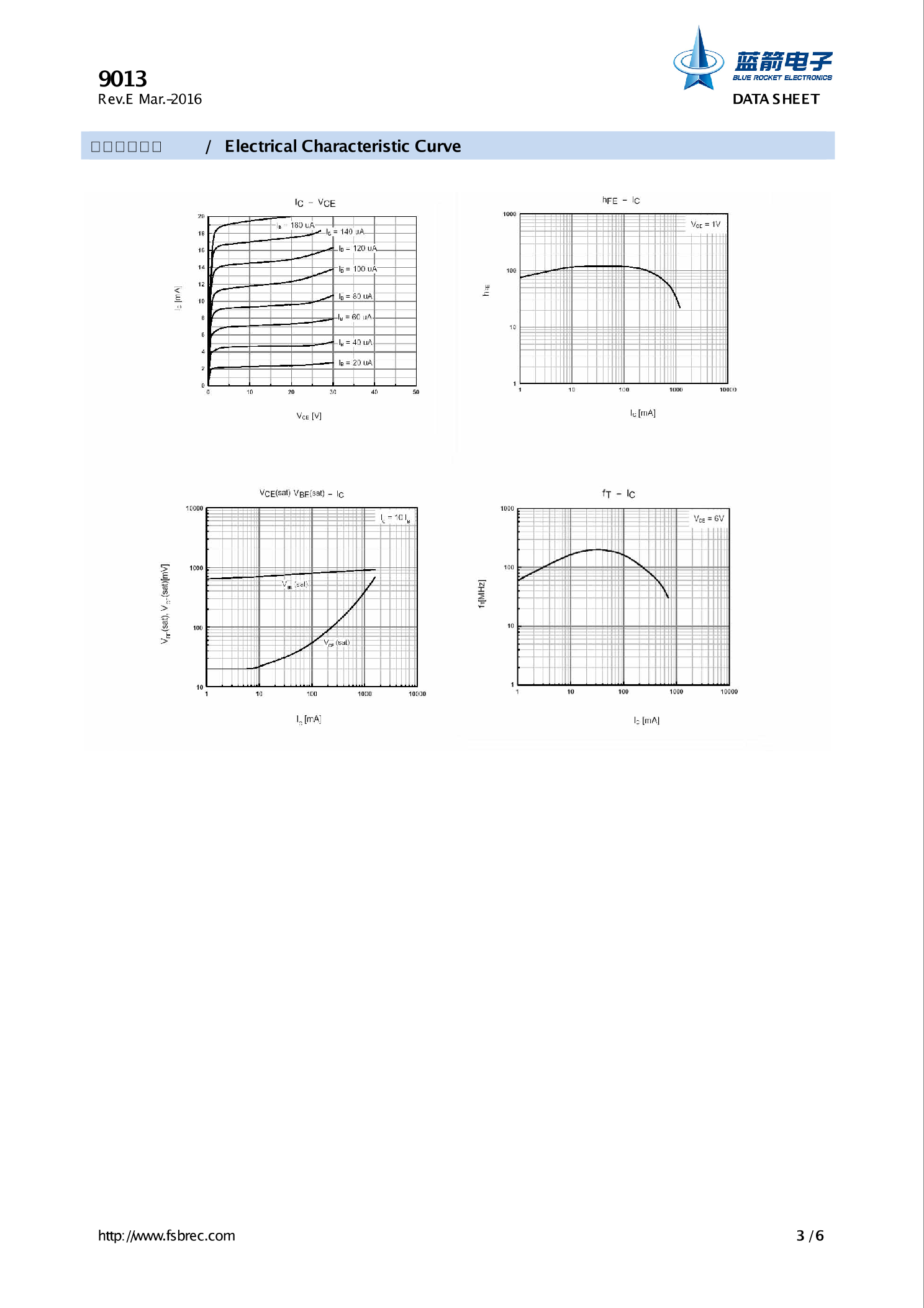 9013_（BLUE ROCKET(蓝箭)）9013中文资料_价格_PDF手册-立创电子商城