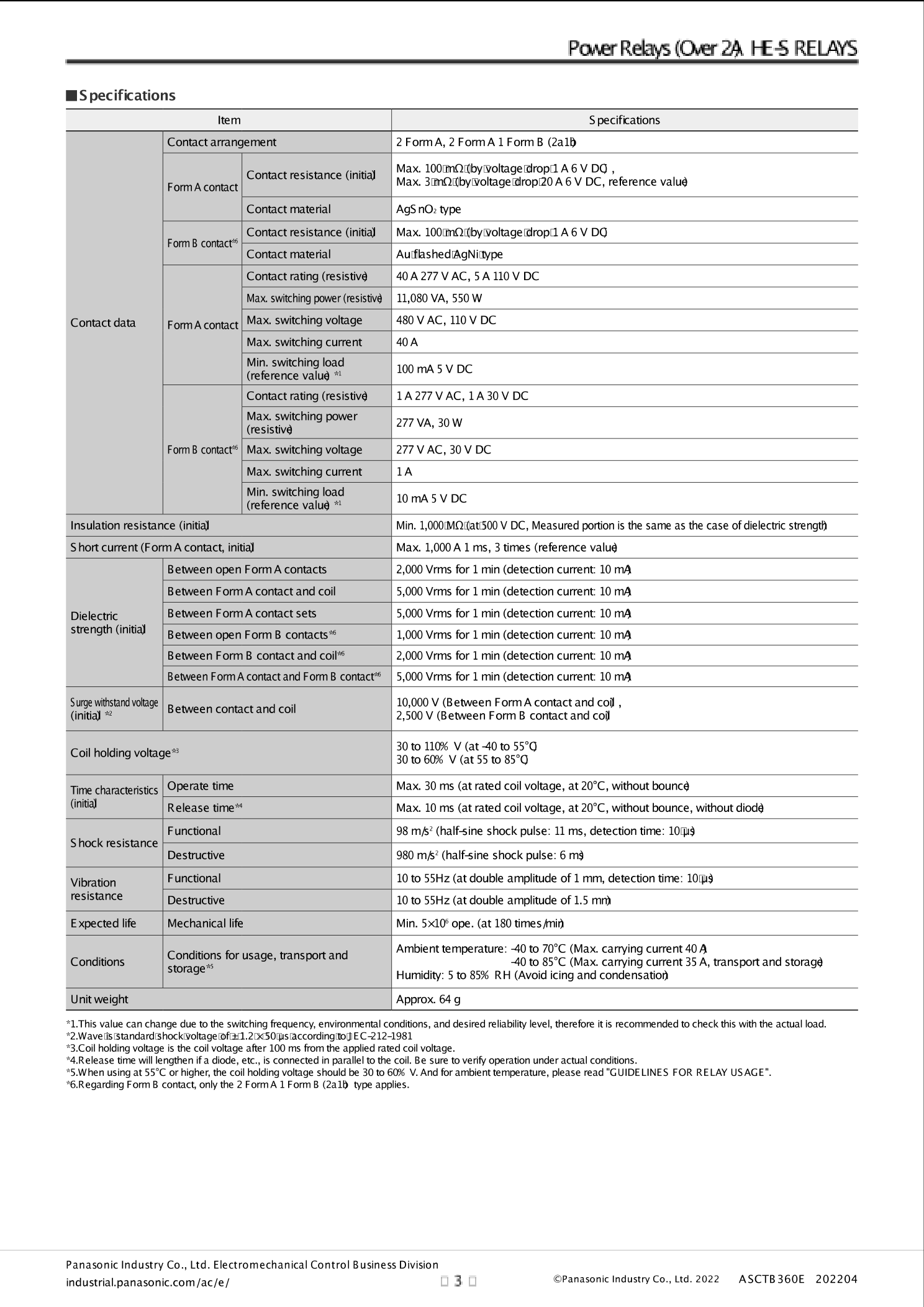 AHES4291_（PANASONIC(松下)）AHES4291中文资料_价格_PDF手册-立创电子商城