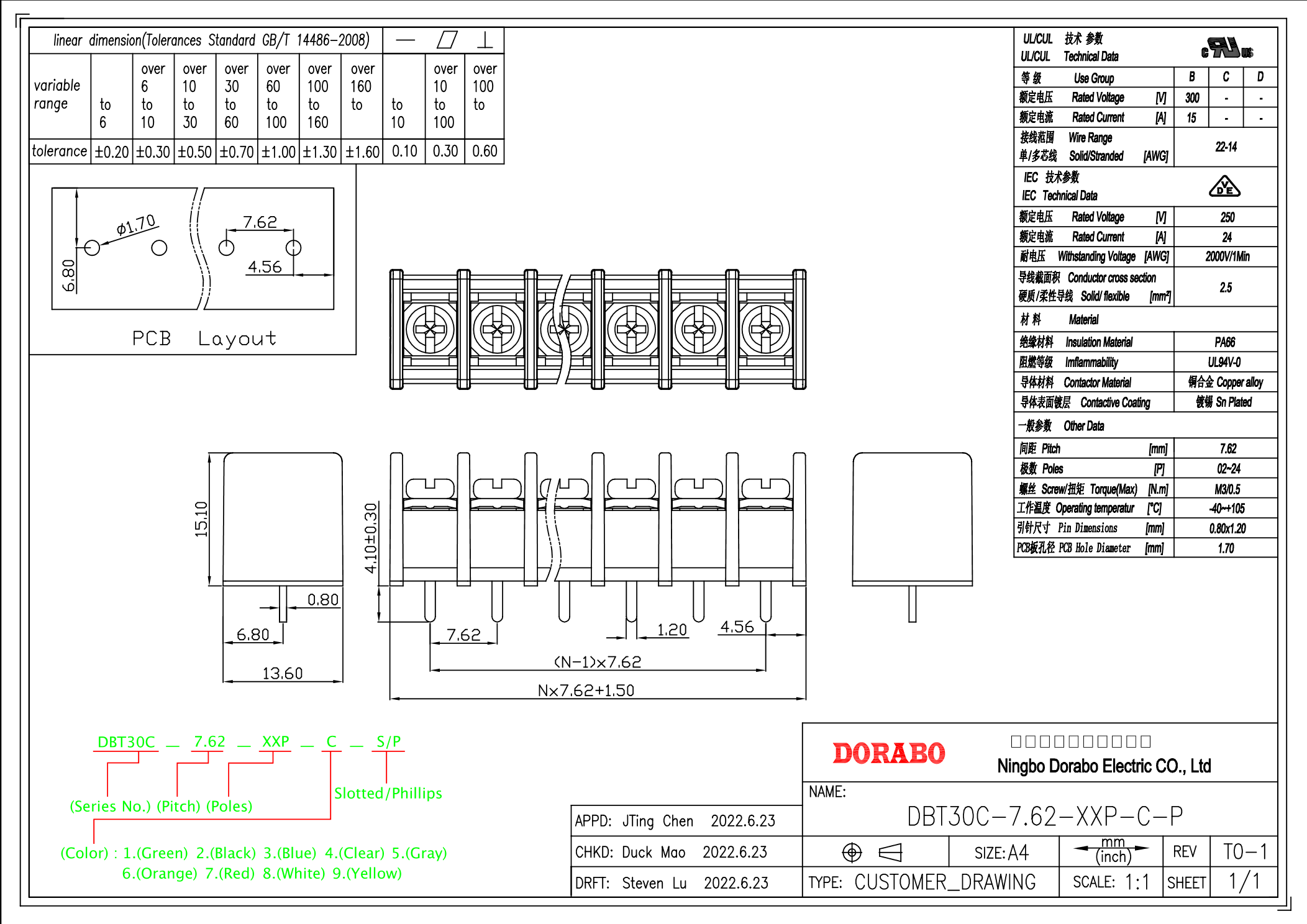 DBT30C-7.62-2P-BK-P_（DIBO(地博电气)）DBT30C-7.62-2P-BK-P中文资料_价格_PDF手册-立创电子商城