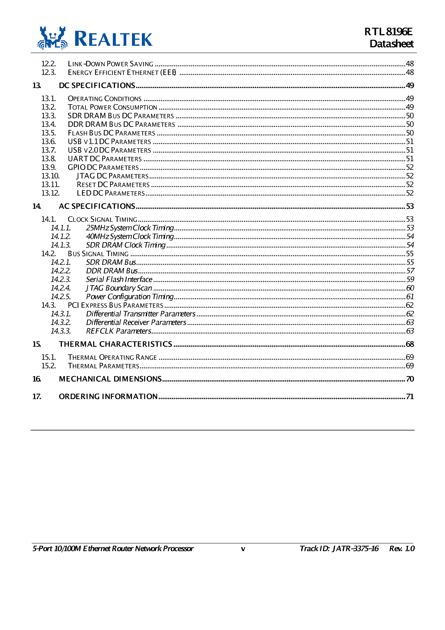 RTL8196E-CG_（REALTEK(瑞昱)）RTL8196E-CG中文资料_价格_PDF手册-立创电子商城