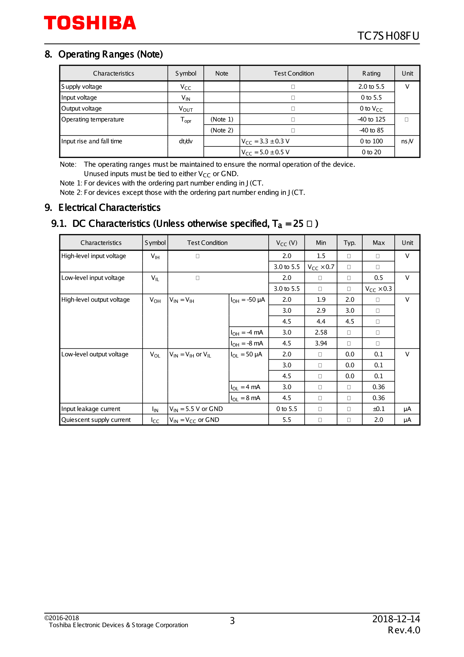 TC7SH08FU,LJ(CT_（TOSHIBA(东芝)）TC7SH08FU,LJ(CT中文资料_价格_PDF手册-立创电子商城
