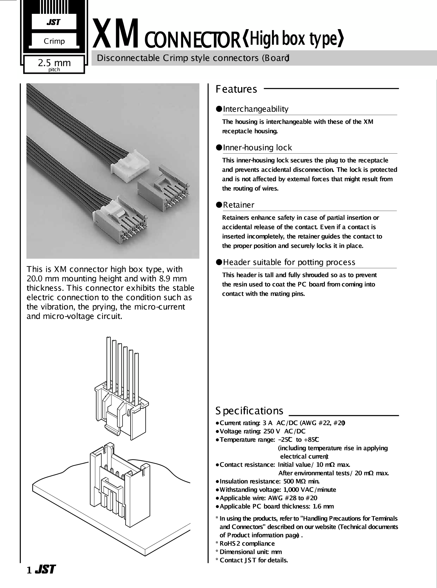 XMS-09V_（JST）XMS-09V中文资料_价格_PDF手册-立创电子商城