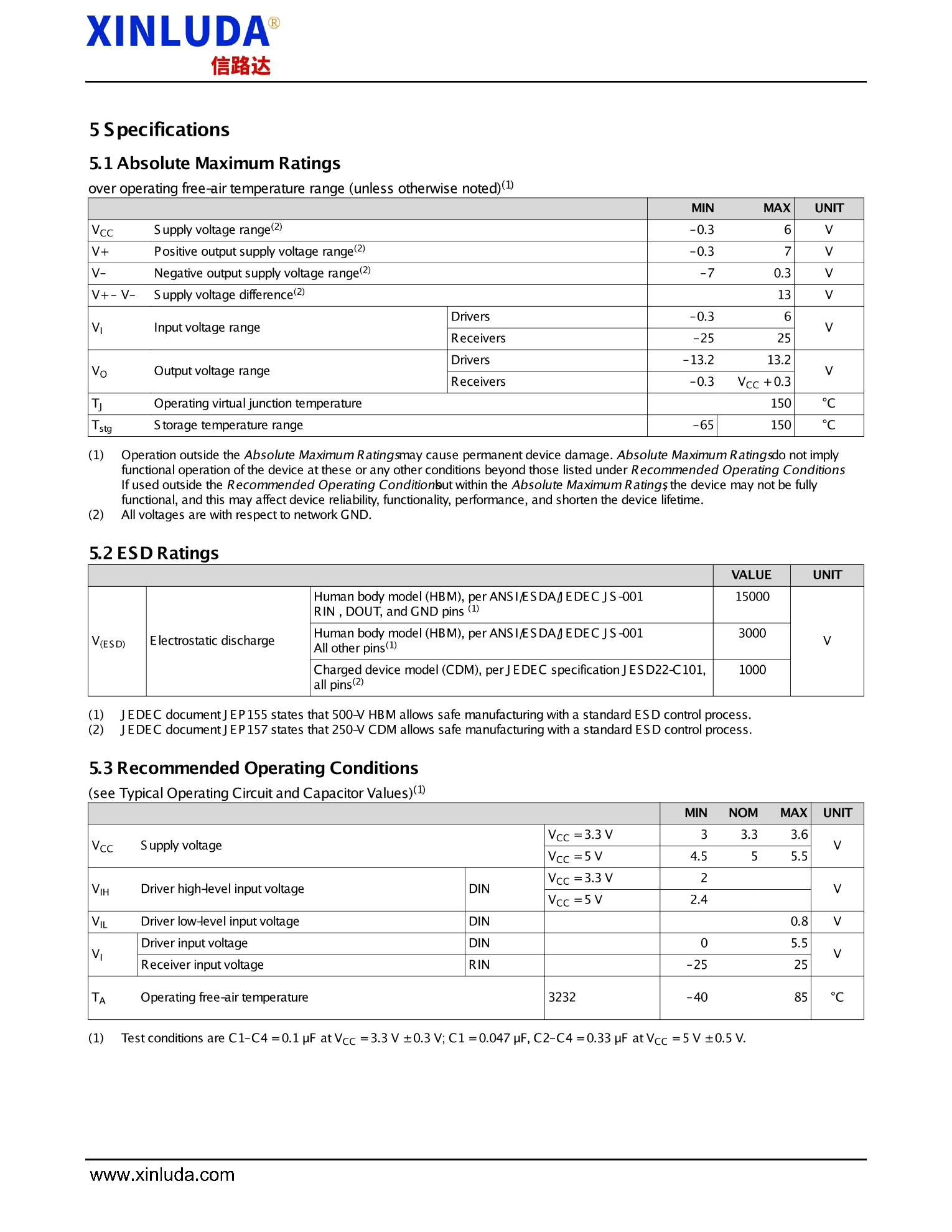 XL3232-TS_（XINLUDA(信路达)）XL3232-TS中文资料_价格_PDF手册-立创电子商城