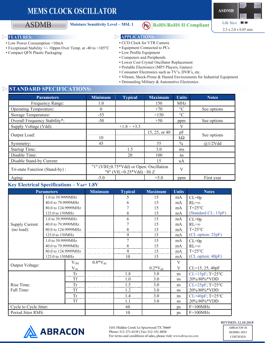 ASDMB-BLANK-E_（ABRACON）ASDMB-BLANK-E中文资料_价格_PDF手册-立创电子商城