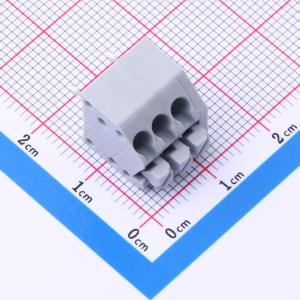 DB250B-3.5-3P-GY中文资料_最新报价_数据手册下载_DORABO(地博电气)-弹簧式接线端子-立创商城