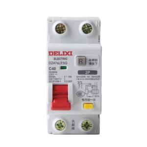 DELIXI(德力西)DZ47sLES系列小型漏电保护断路器DZ47sLES 上进线 2P C型 40A 过压 DZ47SLES2C40G'【价格 采购 图片】-立创MRO工业品