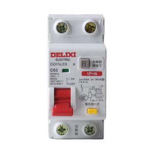 DELIXI(德力西)DZ47sLES系列小型漏电保护断路器DZ47sLES 上进线 1P+N（N极直通） C型 63A A型 DZ47SLES1C63A'【价格 采购 图片】-立创MRO工业品