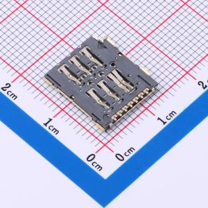 MUP-C7808-1中文资料_最新报价_数据手册下载_MUP(德海威)-SIM卡连接器-立创商城