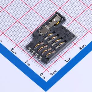 MUP-C7310-2中文资料_最新报价_数据手册下载_MUP(德海威)-SIM卡连接器-立创商城