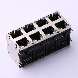 HC-RJ45-059C-2*4-1中文资料_最新报价_数据手册下载_HCTL(华灿天禄)-以太网连接器(RJ45 RJ11)-立创商城