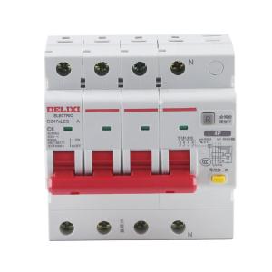 DELIXI(德力西)DZ47sLES系列小型漏电保护断路器DZ47sLES 上进线 4P C型 6A A型 DZ47SLES4C6A'【价格 采购 图片】-立创MRO工业品