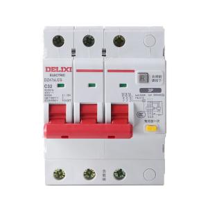 DELIXI(德力西)DZ47sLES系列小型漏电保护断路器DZ47sLES 上进线 3P C型 32A 300mA DZ47SLES3C32R300'【价格 采购 图片】-立创MRO工业品