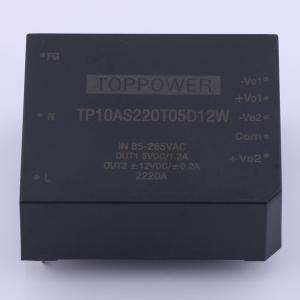 TP10AS220T05D12W中文资料_最新报价_数据手册下载_TOPPOWER(顶源)-AC-DC电源模块-立创商城