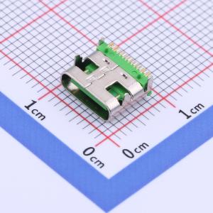 HC-TYPE-C-16P-01A-G中文资料_最新报价_数据手册下载_HCTL(华灿天禄)-USB连接器-立创商城