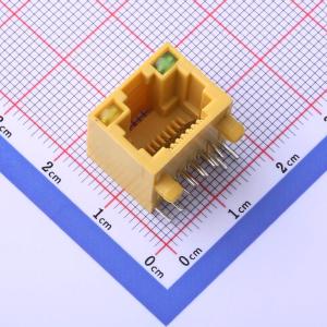 HC-RJ45-5JA-1-5-Y中文资料_最新报价_数据手册下载_HCTL(华灿天禄)-以太网连接器(RJ45 RJ11)-立创商城