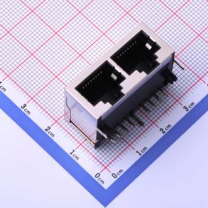 HC-RJ45-059-2-4中文资料_最新报价_数据手册下载_HCTL(华灿天禄)-以太网连接器(RJ45 RJ11)-立创商城