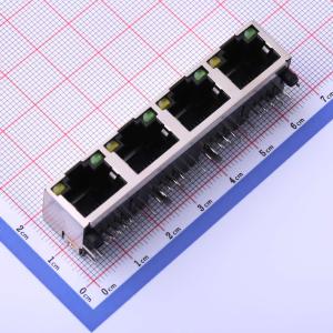 HC-RJ45-5JA-4-2中文资料_最新报价_数据手册下载_HCTL(华灿天禄)-以太网连接器(RJ45 RJ11)-立创商城