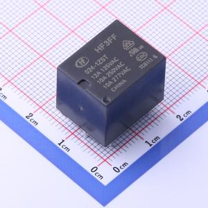 HF3FF/024-1ZST中文资料_最新报价_数据手册下载_HF(宏发)-功率继电器-立创商城