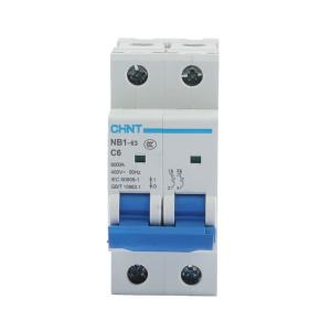 CHNT(正泰)小型断路器NB1-63 2P C6 6kA(R)【价格 采购 图片】-立创MRO工业品