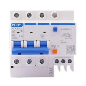 CHNT(正泰)剩余电流动作断路器NXBLE-32 3P D20 30mA 6kA【价格 采购 图片】-立创MRO工业品