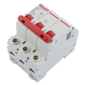 DELIXI(德力西)小型断路器 DZ47s C型 3P 63A DZ47SN3C63【价格 采购 图片】-立创MRO工业品