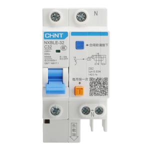 CHINT(正泰)剩余电流动作断路器NXBLE-32 1P+N C32A【价格 采购 图片】-立创MRO工业品