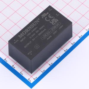 LDE20-20B05中文资料_最新报价_数据手册下载_MORNSUN(金升阳)-AC-DC电源模块-立创商城